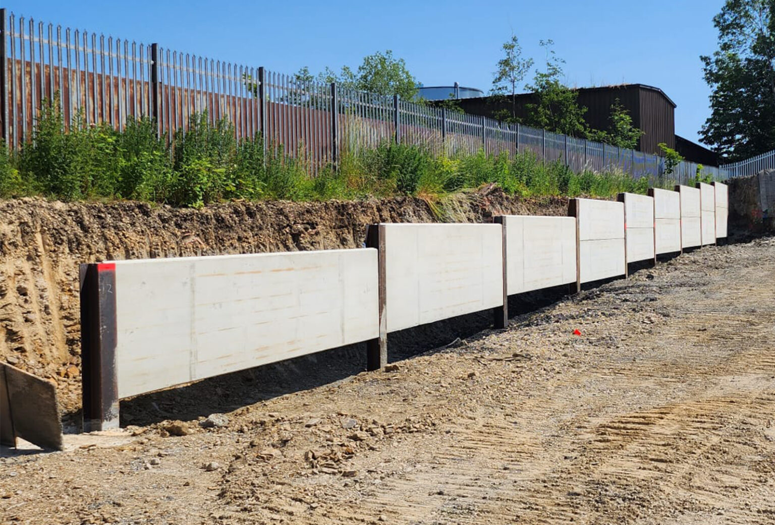 Retaining Wall Foundation Depths - Aarsleff