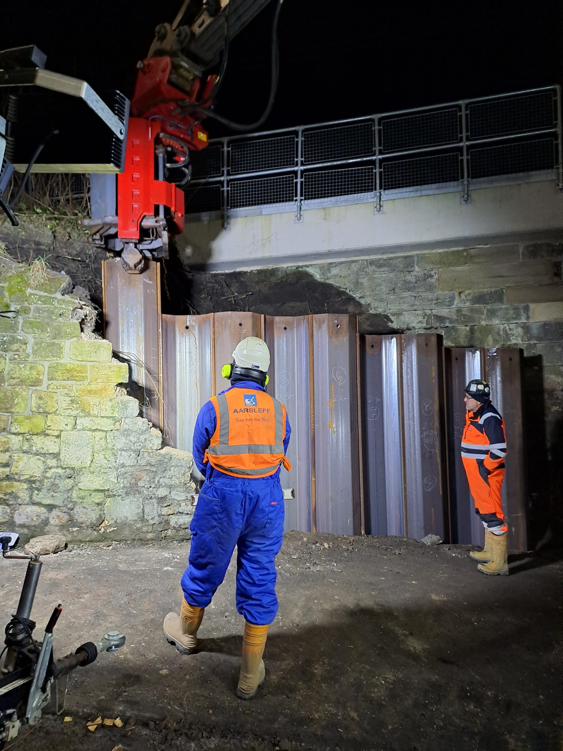 North Shields Metro Bridge - Aarsleff Ground Engineering