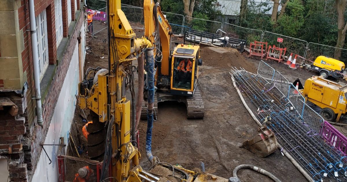 Mini Piling Projects - Aarsleff